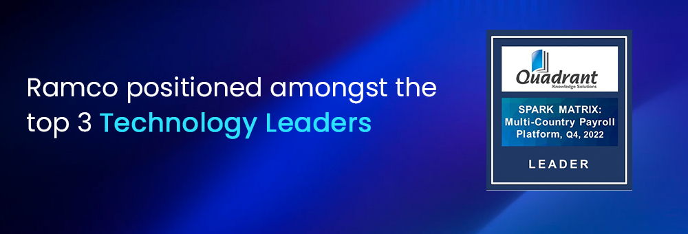 Ramco Positioned as a LEADER in Quadrant Knowledge Solutions’ SPARK ... Ramco Positioned as a LEADER in Quadrant Knowledge Solutions’ SPARK ...